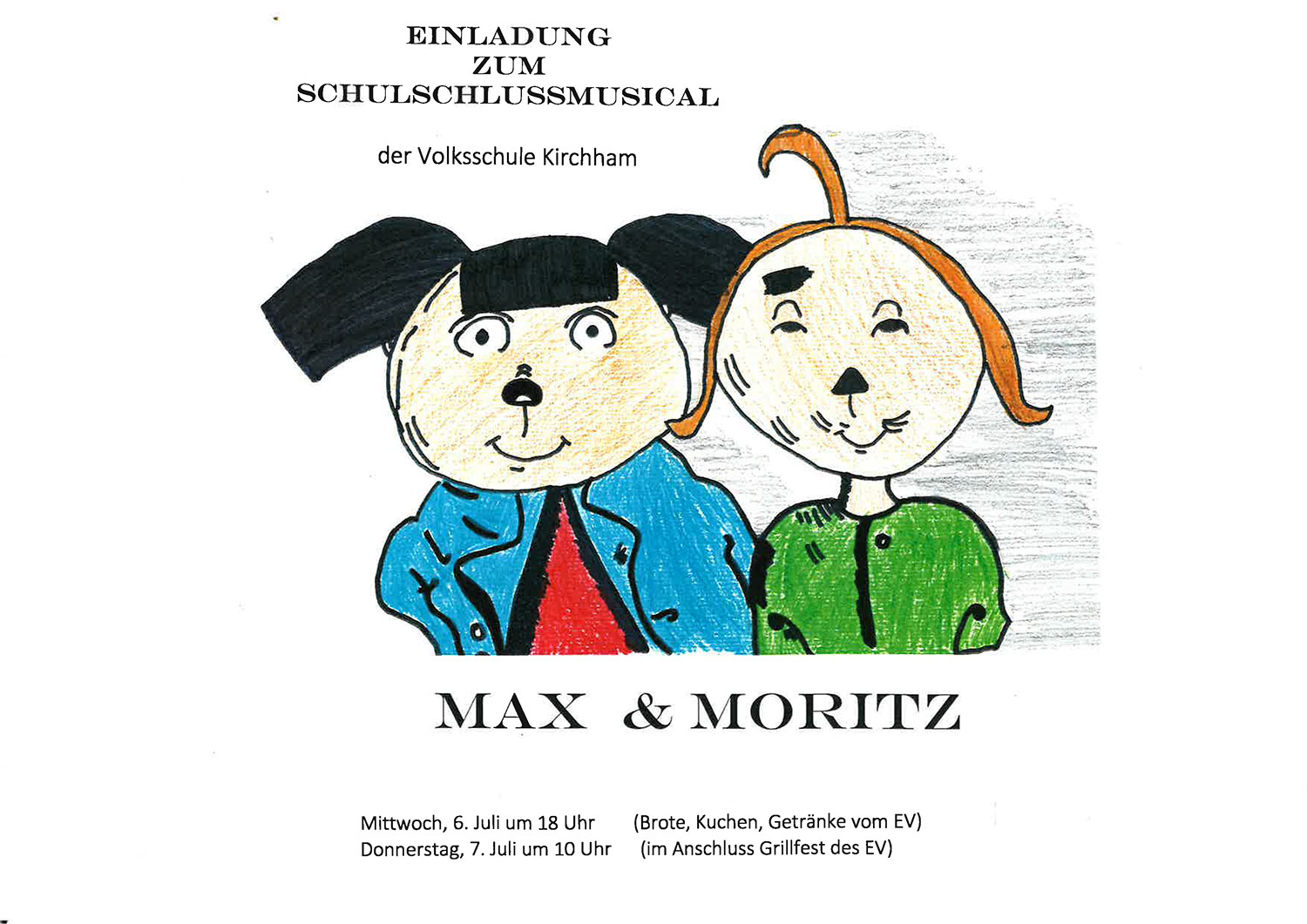 Musical - Max und Moritz - VS Kirchham
